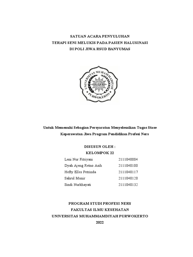 SAP Penkes Terapi Melukis | PDF
