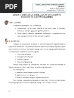 Reaksyong Papel.1 Pagbasa at Pagsusuri NG Iba't Ibang Teksto | PDF
