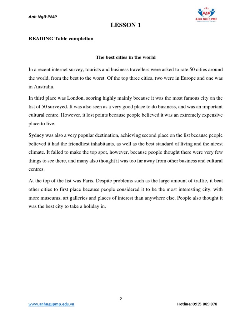 Lesson 1 Homework | PDF