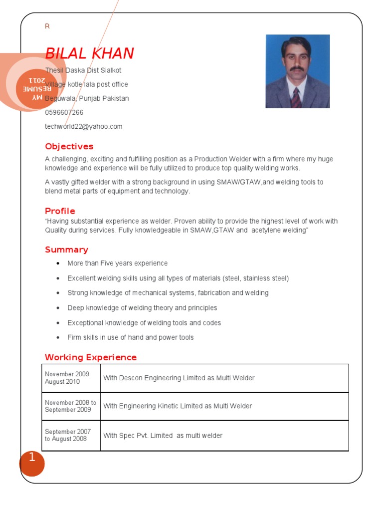 Bilal CV | PDF