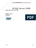 Microsoft SQL Server Database Administration | PDF | Microsoft Sql Server | Databases