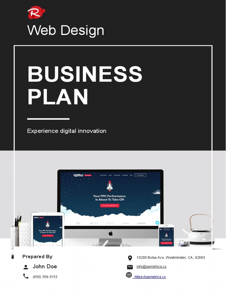Web Design Business Plan Example | PDF | Expense | Small Business ...