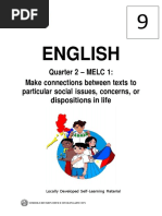 Grade 9 English Quarter 2 Module Week 1-4 | PDF | Inference | Reading ...