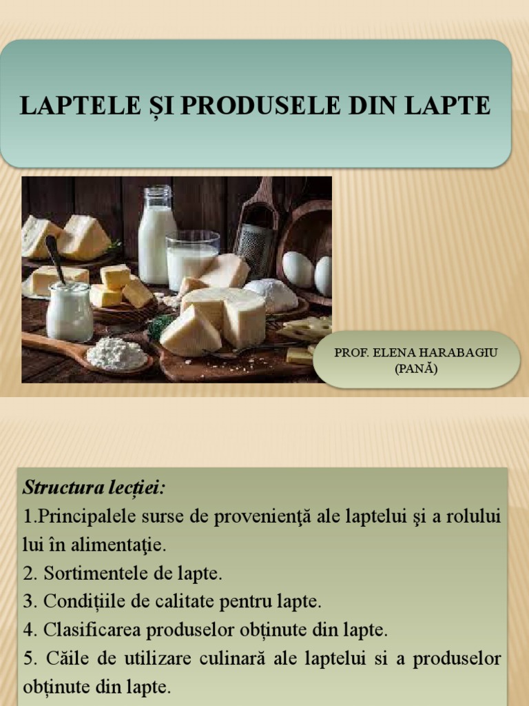 Laptele | PDF