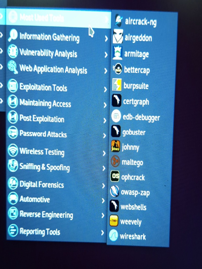 Parrot OS Tools | PDF | Computing | Data Transmission