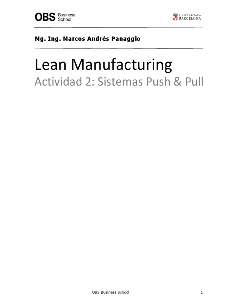 02 - Actividad - 2-Sistemas Push-Pull | PDF