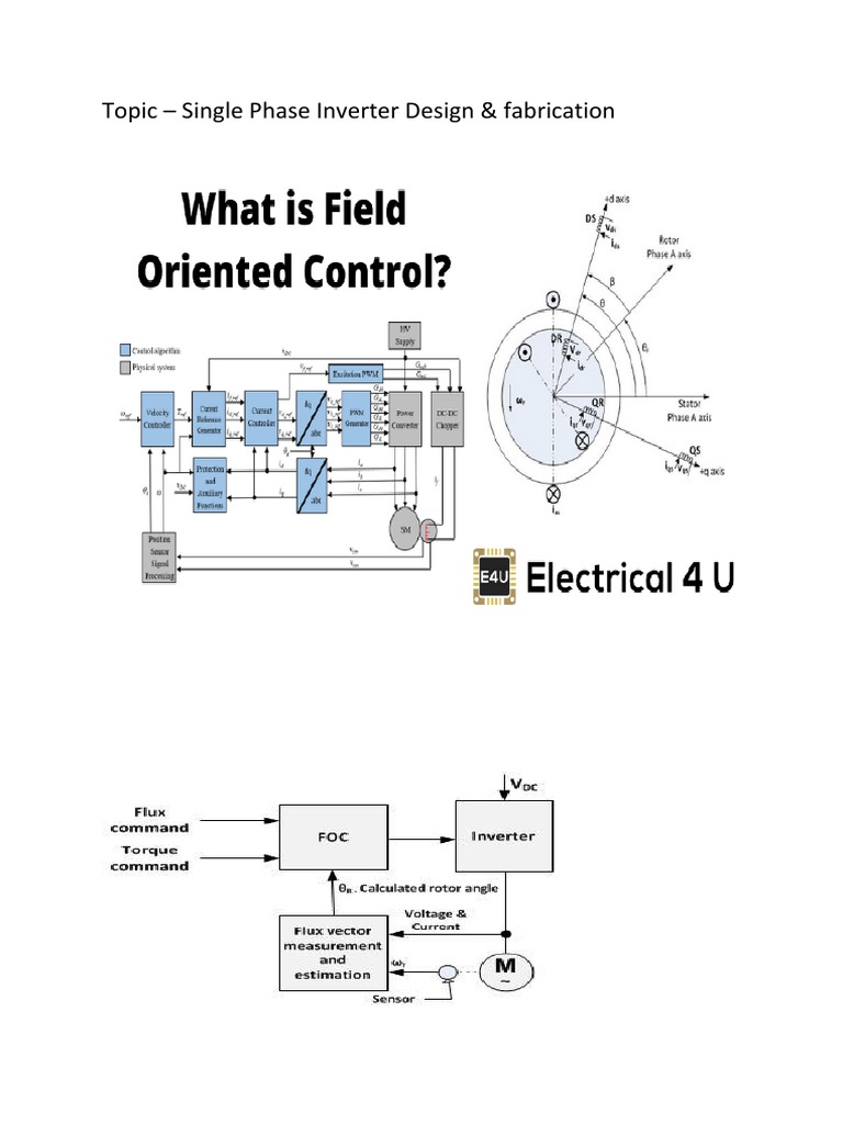 Topic - Single Phase Inverter Design & Fabrication | PDF | Computers ...