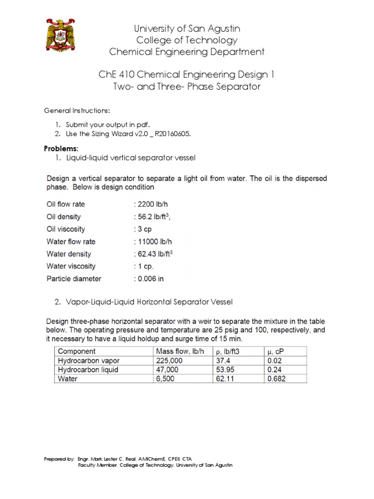 Two-Phase and Three-Phase Separation Design: A Guide to Sizing Vertical and Horizontal Separator ...