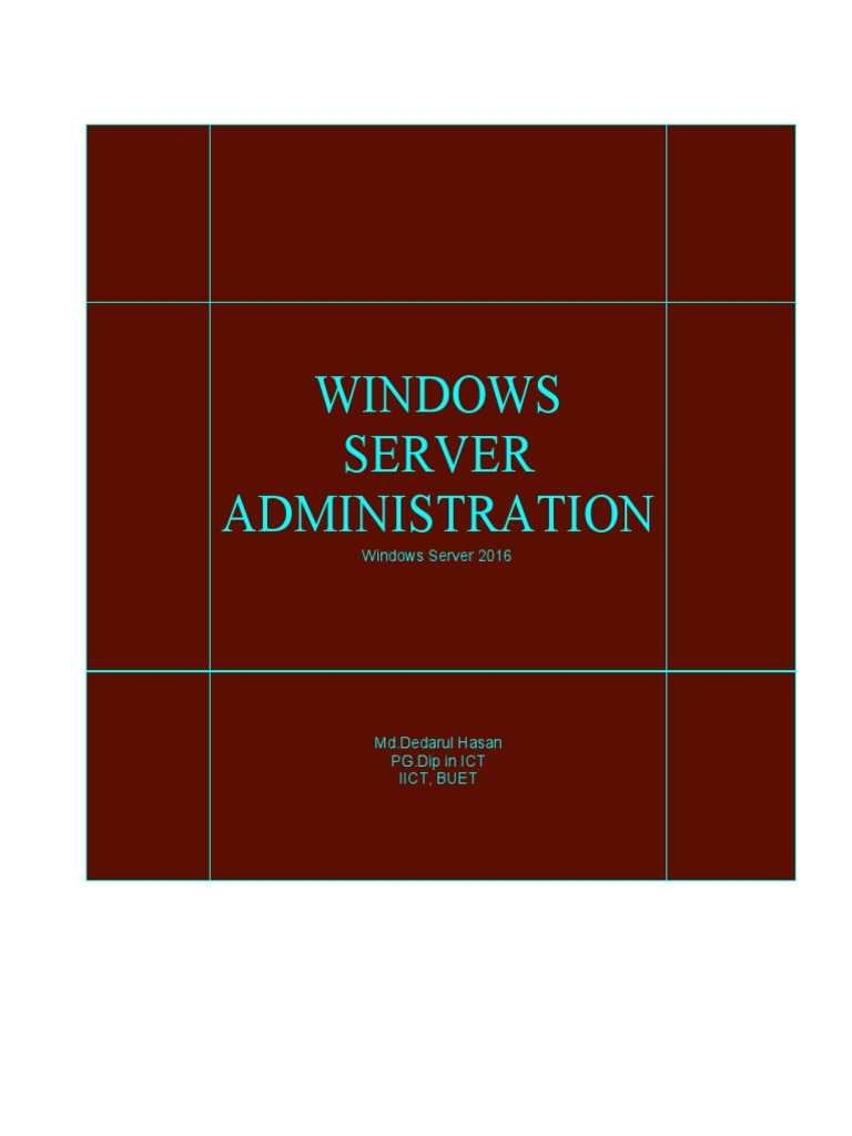 Windows Server Administration Complete Guide | PDF | Virtual Machine ...