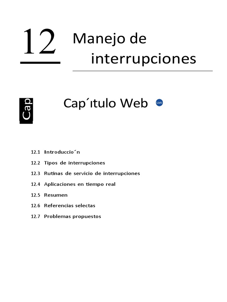 Manejo de Interrupciones | PDF | Microcontrolador | Arduino