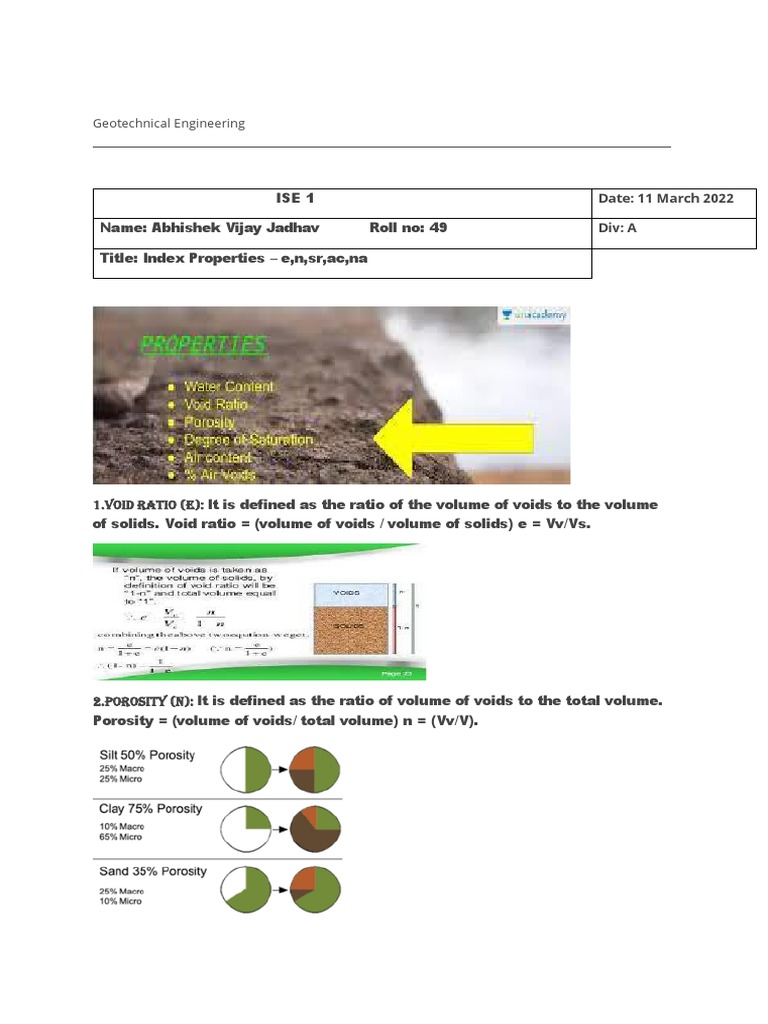 Geotechnical Engineering Draw A Phase Diagram Soil Phase Mec