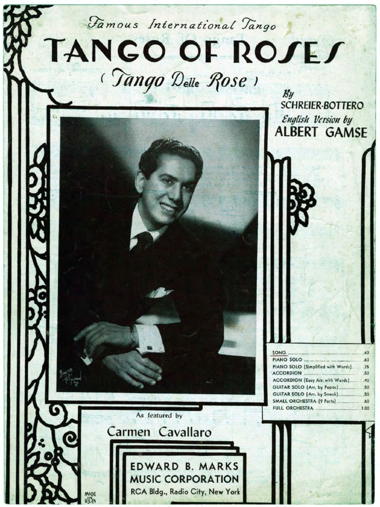 Tango Delle Rose | PDF