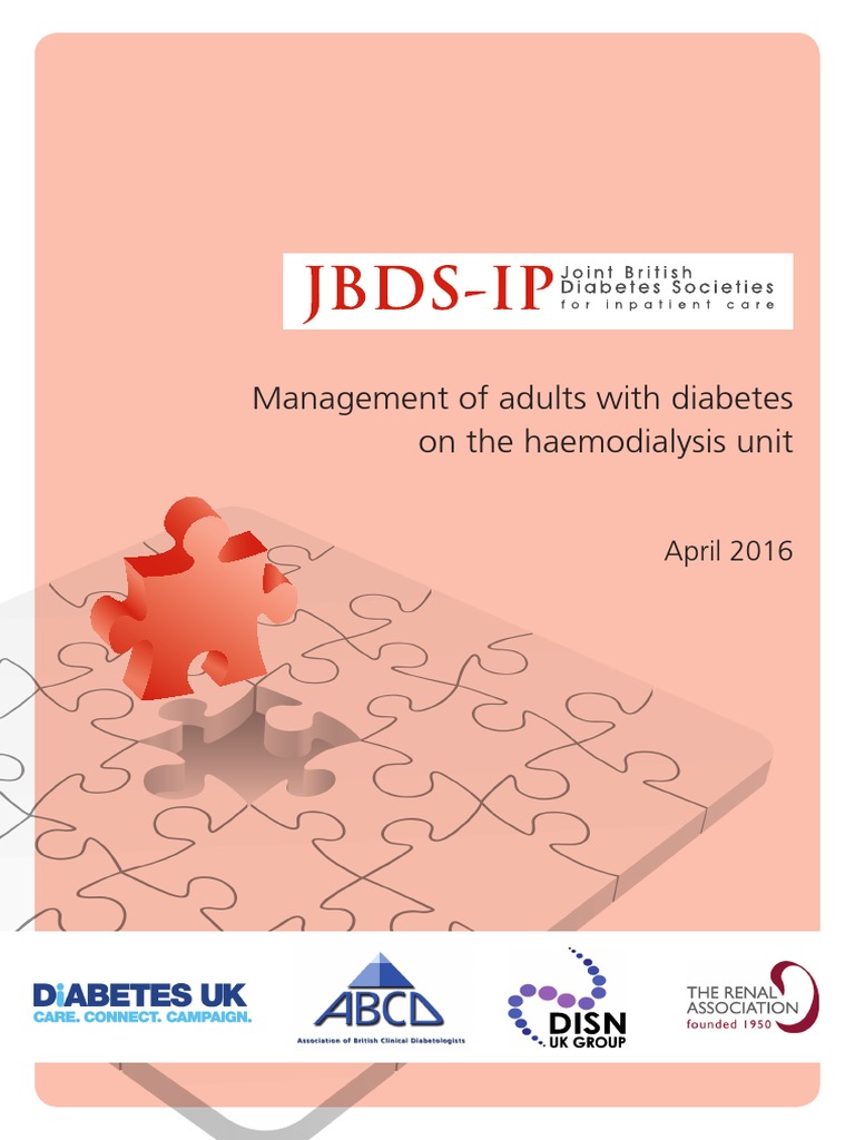 JBDS RenalGuideAbbreviated 2016 | PDF | Diabetes Management | Glycated ...