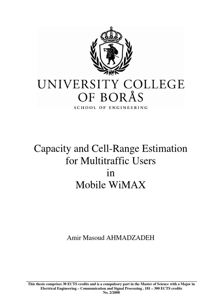 Wimax Overview | PDF