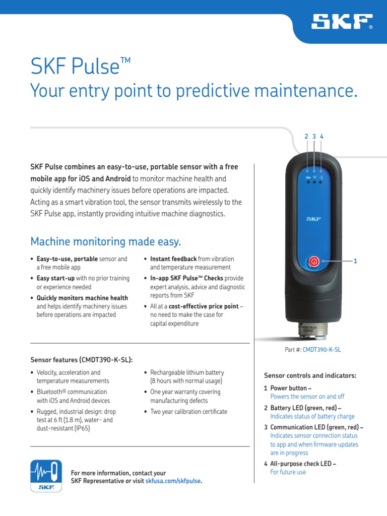 SKF Pulse Tech-Specs | PDF
