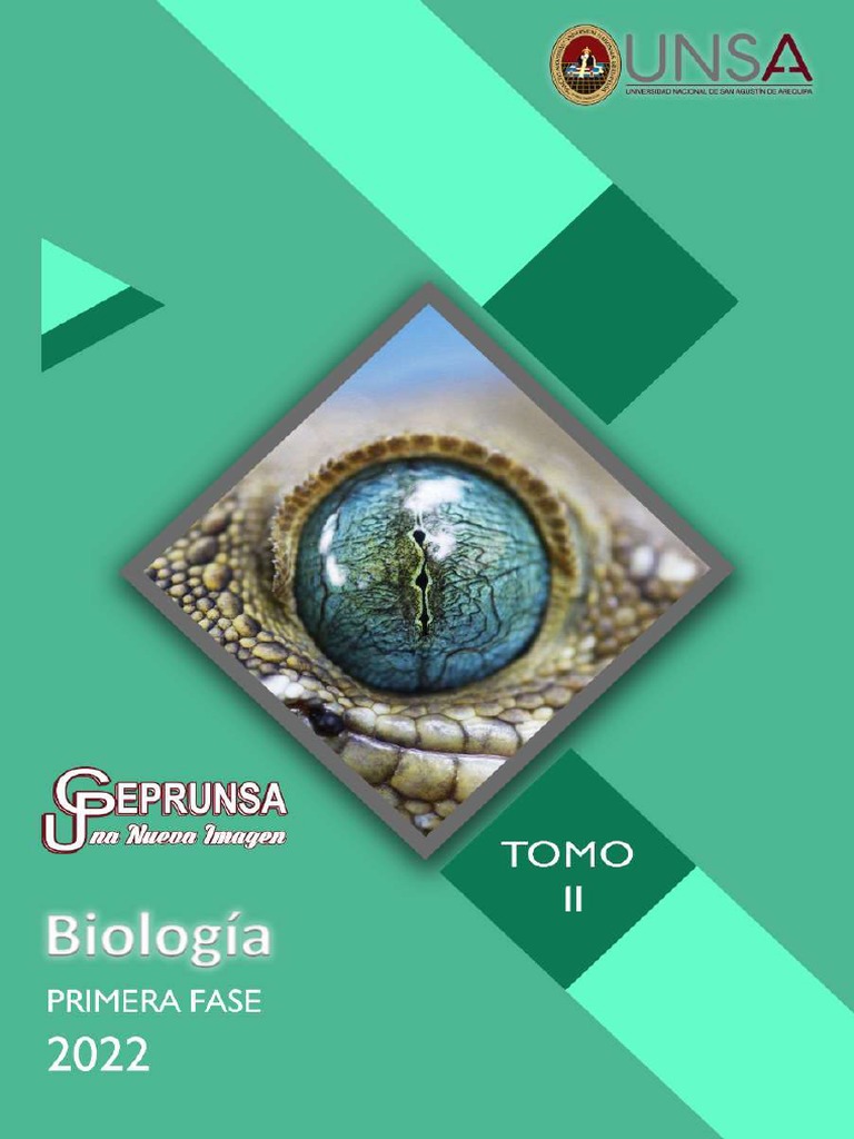 TOMO II Biologia Sociales Ceprunsa 2022 I Fase | PDF