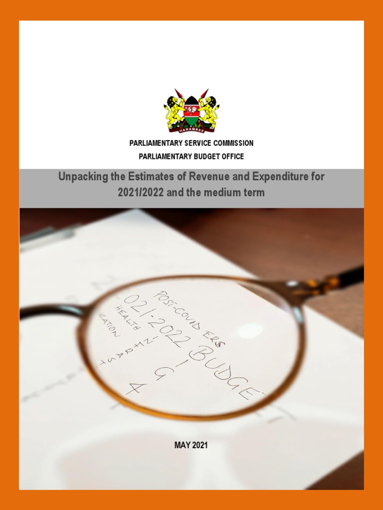 Kenya Budget 2021-22 Budget | PDF | Economic Growth | Macroeconomics