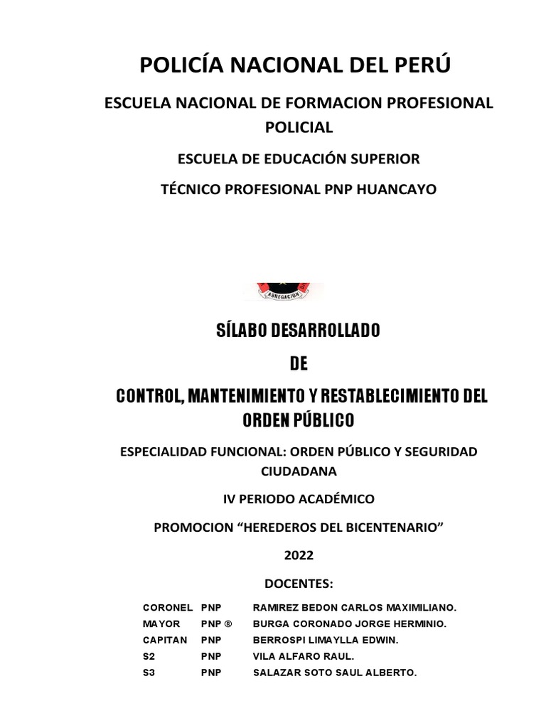 Control Mantenimiento y Restablecimiento | PDF