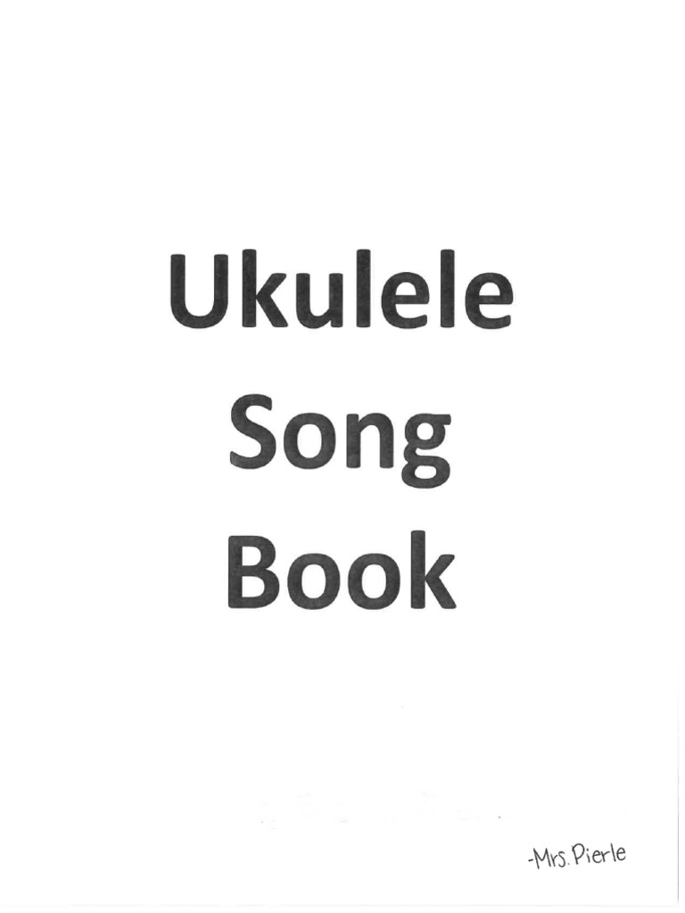 Ukulele Songbook | PDF