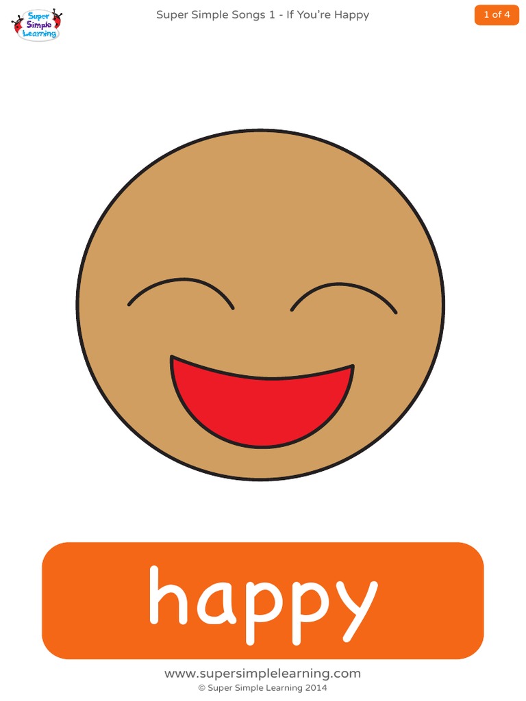 If Youre Happy Flashcards | PDF