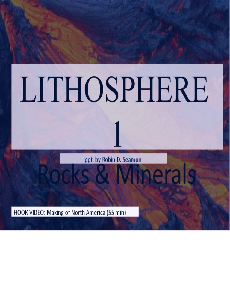 Lithosphere 1: Rocks & Minerals | Download Free PDF | Rock (Geology ...
