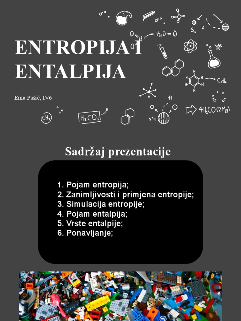 Entropija I Entalpija | PDF
