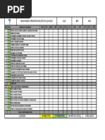 Modelo Check List Refrigeração | PDF | Refrigeração | Engenharia Civil