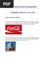 Coca-Cola Manufacturing Process Overview | PDF | Coca Cola | Quality ...