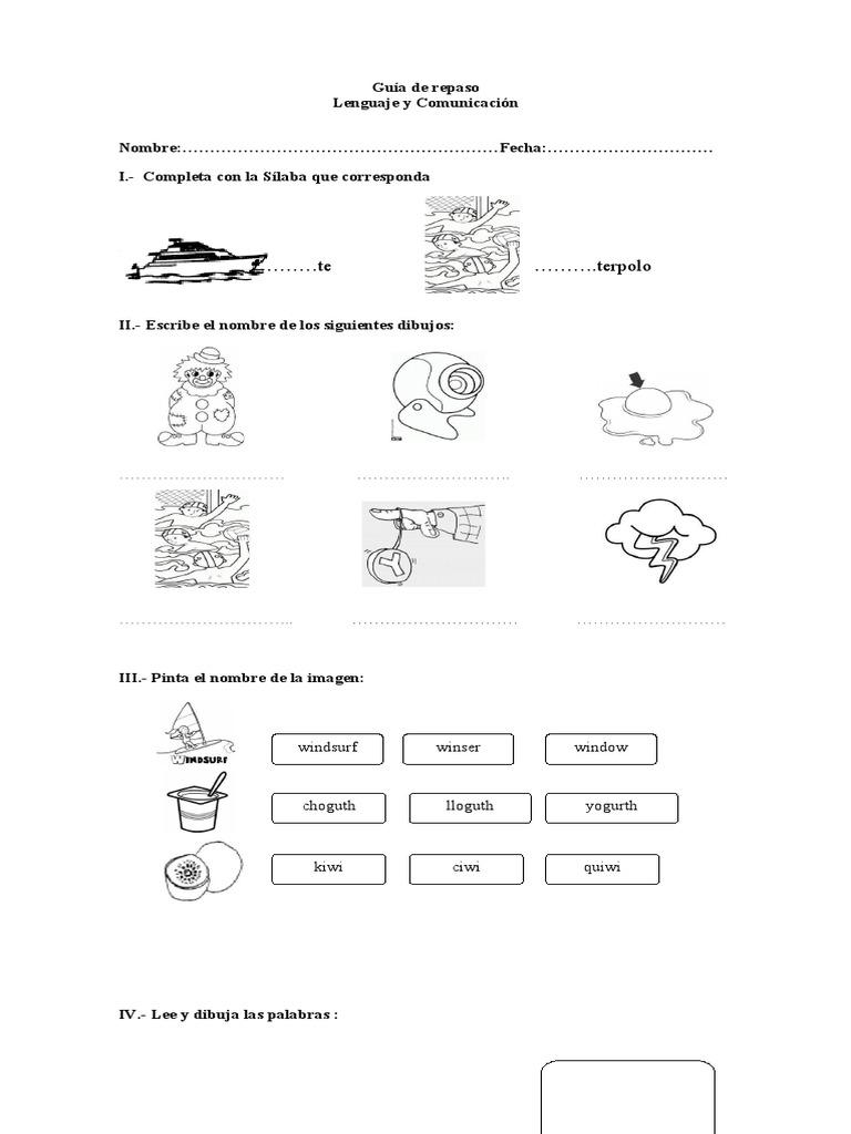 Guía de Repaso W-Y | PDF | Juegos y actividades | Historia
