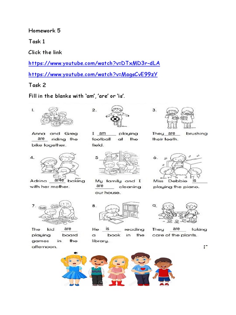 Homework 5 (Year 3) PDF | PDF | Language Arts & Discipline