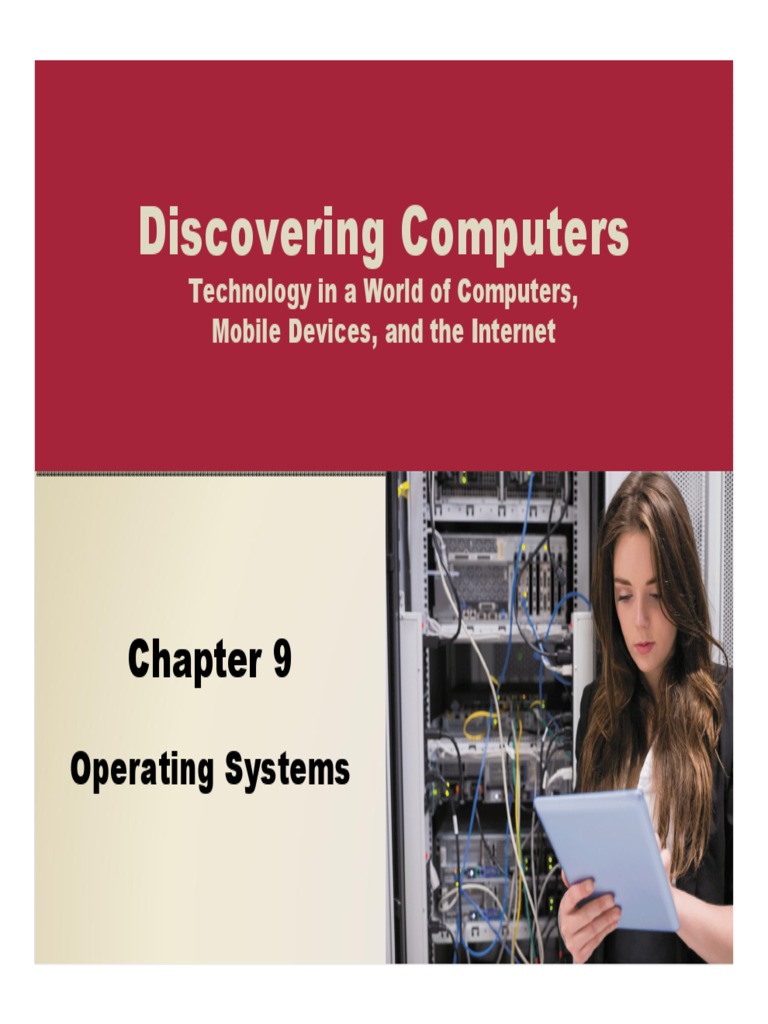 Chapter09 Operating System Pdf Operating System Graphical User Interfaces