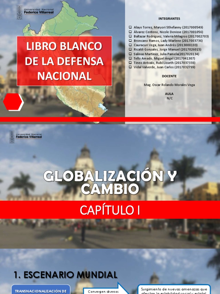 Libro Blanco de La Defensa Nacional | PDF | Perú | Seguridad nacional Libro Blanco de La Defensa Nacional | PDF | Perú | Seguridad nacional