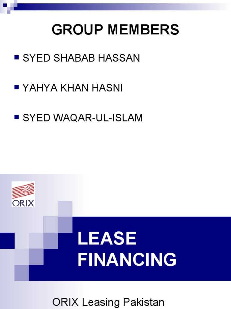 Orix Leasing Pakistan Recruitment Process | PDF