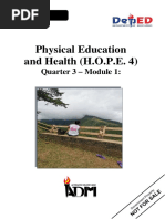 PE12-Module 3-Folkdance | PDF | Dances | Folklore