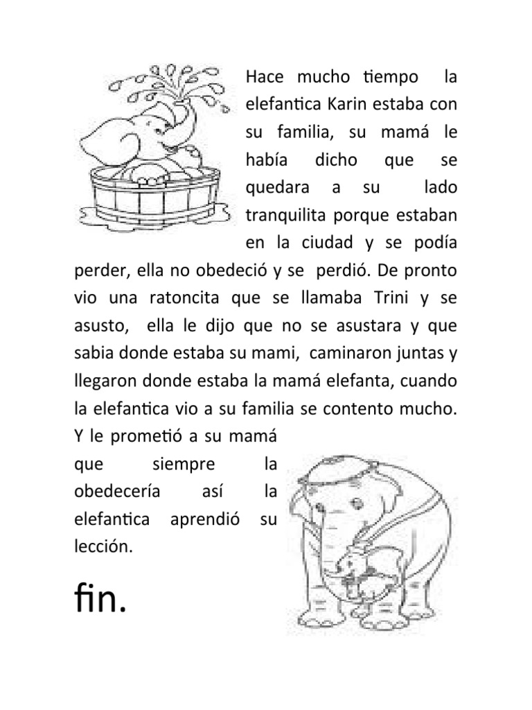 La Elefantita Karin | PDF