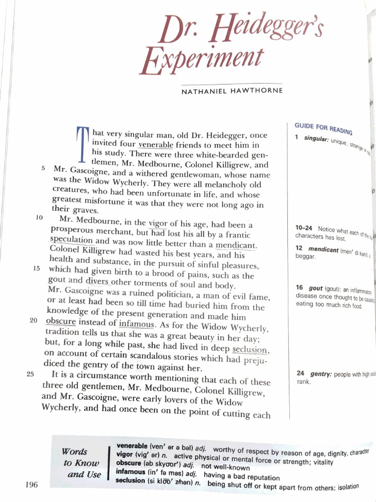 DR Heideggers Experiment | PDF