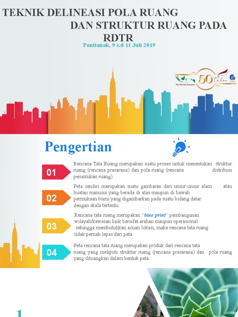 07 Modul 7 Penyusunan Peta Rencana RDTR - Teknik Delineasi Pola Ruang ...