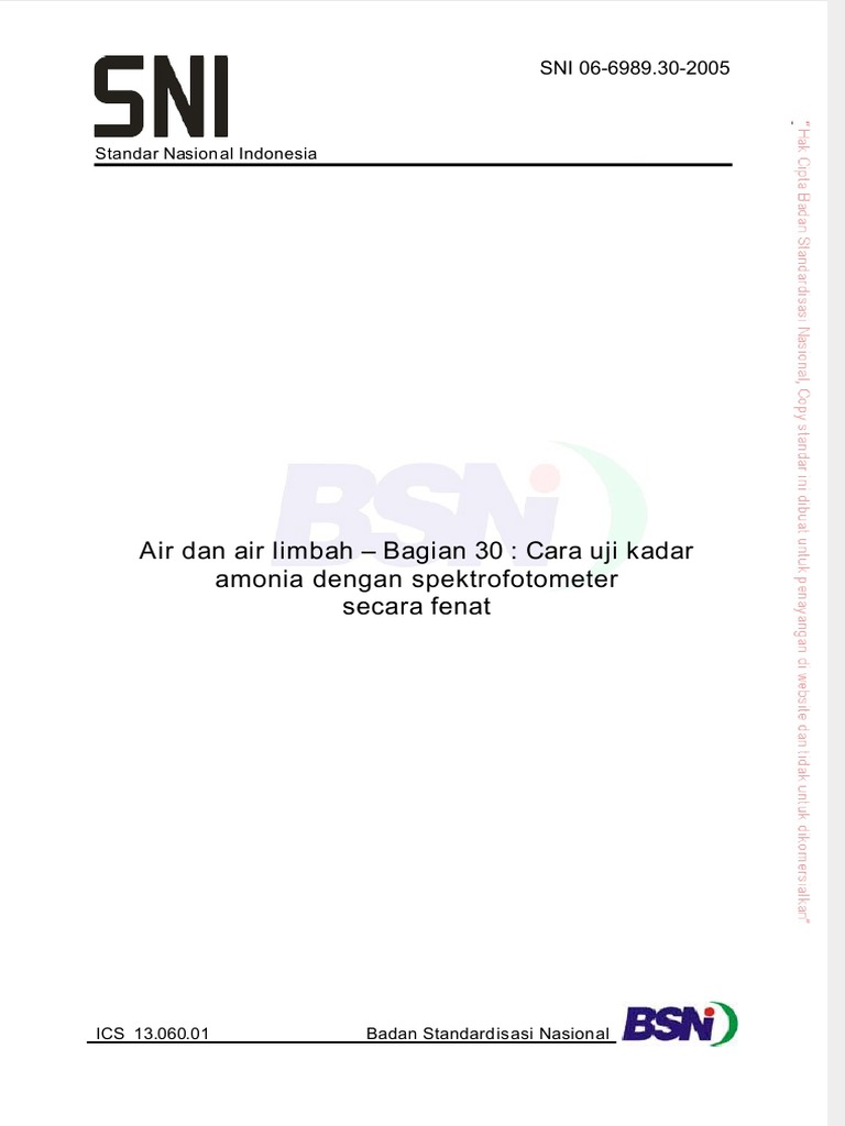 Dokumen - Tips - Sni 06 698930 2005 | PDF