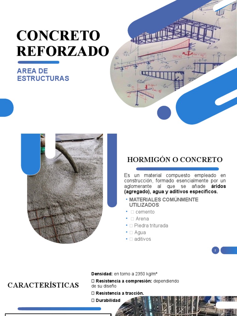 Concreto Reforzado PS | PDF | Hormigón | Cemento