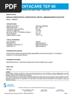 Material Safety Data Sheet: Genesys LF | PDF | Occupational Hygiene ...