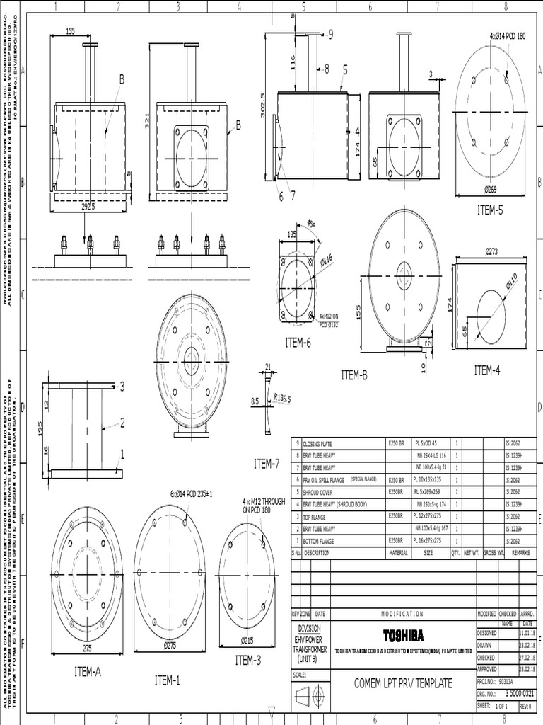 Comem LPT Template Model | PDF