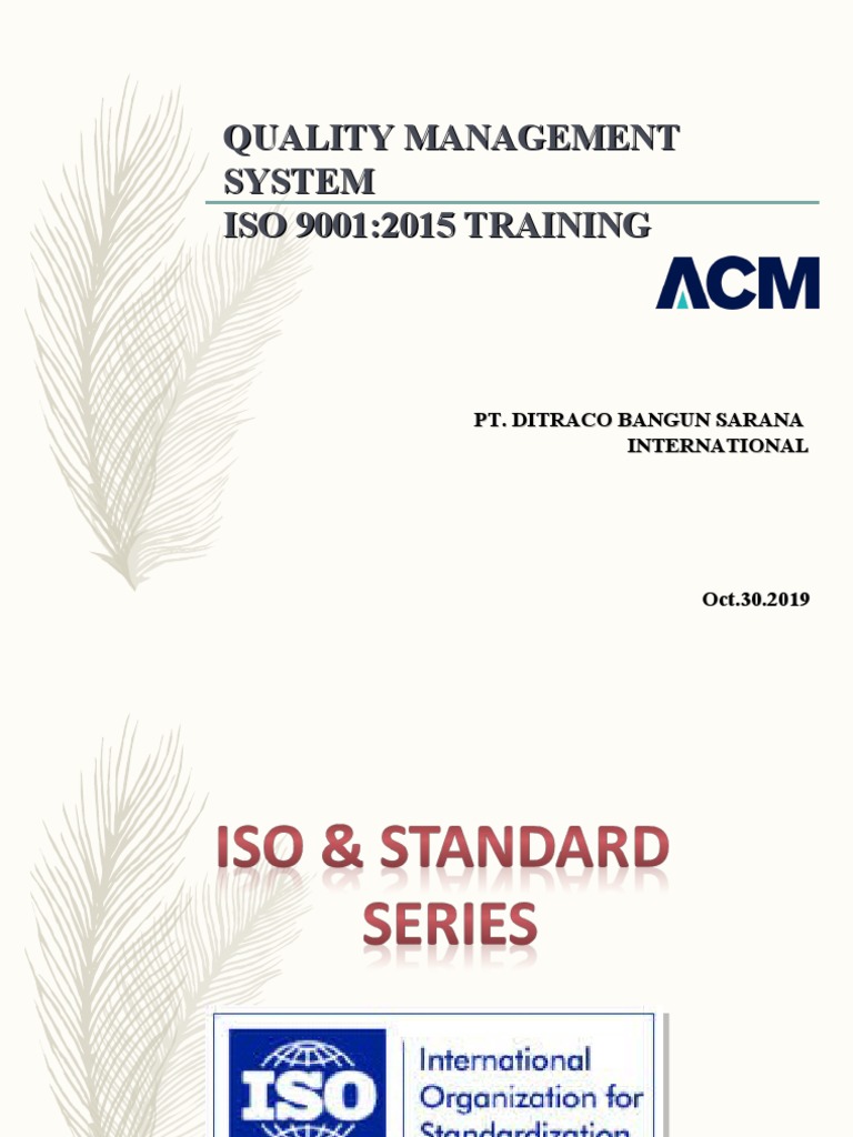 Iso 9001 PT Ditraco | PDF | Bisnis | Teknologi & Rekayasa