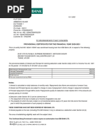 Self-Declaration for 80EEA Deduction | PDF