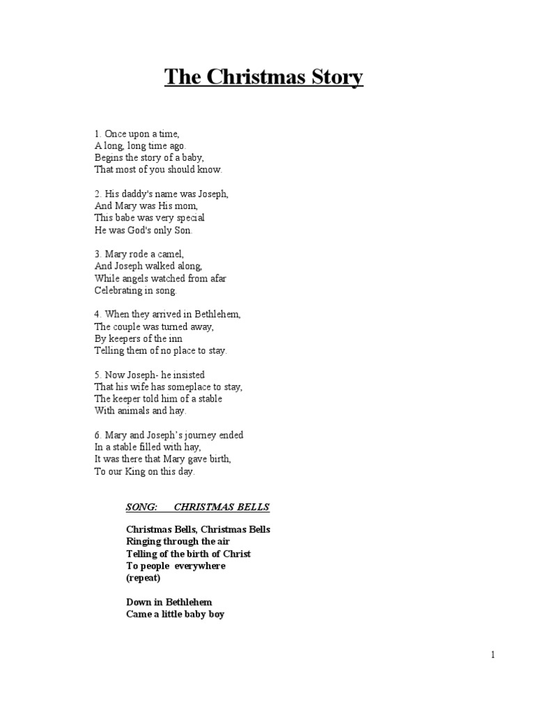 The Christmas Story | PDF | Biblical Magi | Nativity Of Jesus