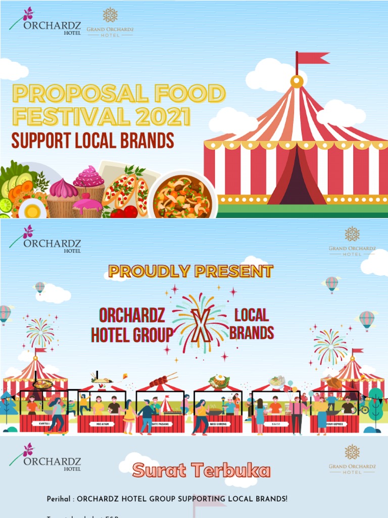 Festival Makanan Dukung Brand Lokal 2021 | PDF | Bisnis