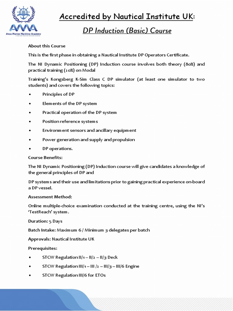 DP Induction (Basic) Course | PDF