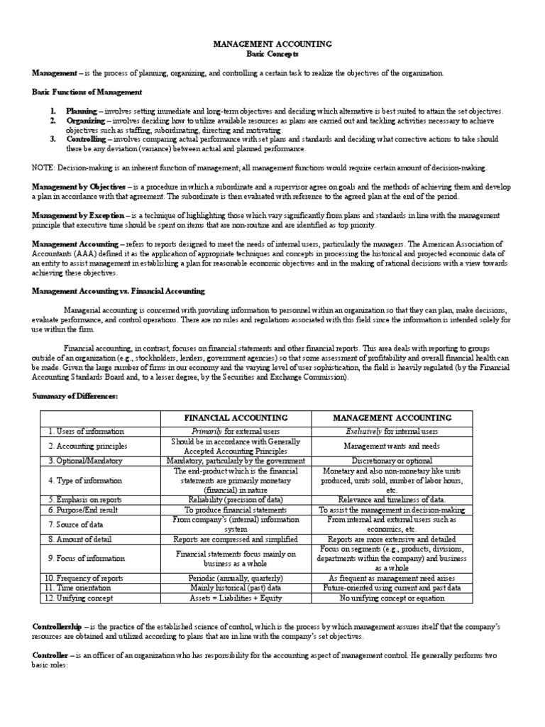 UST-Management-Accounting-Basic-Concepts | PDF | Accounting ...