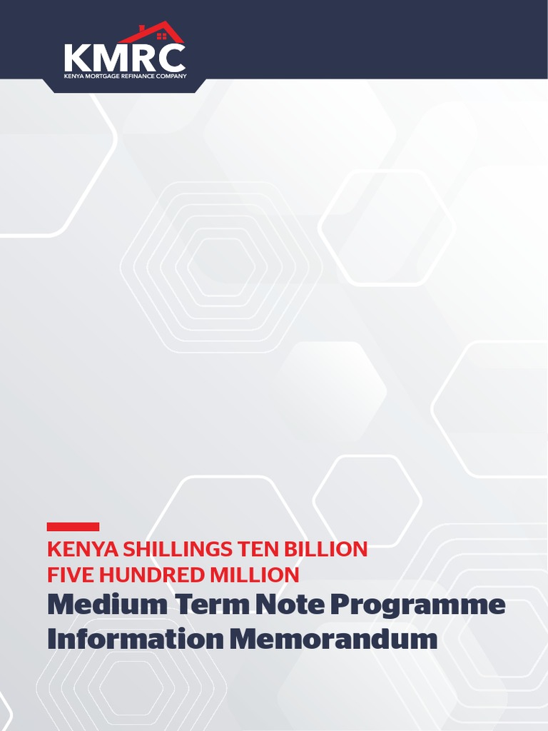KMRC MTN 2021 Information Memorandum January 2022 | PDF | Securities ...