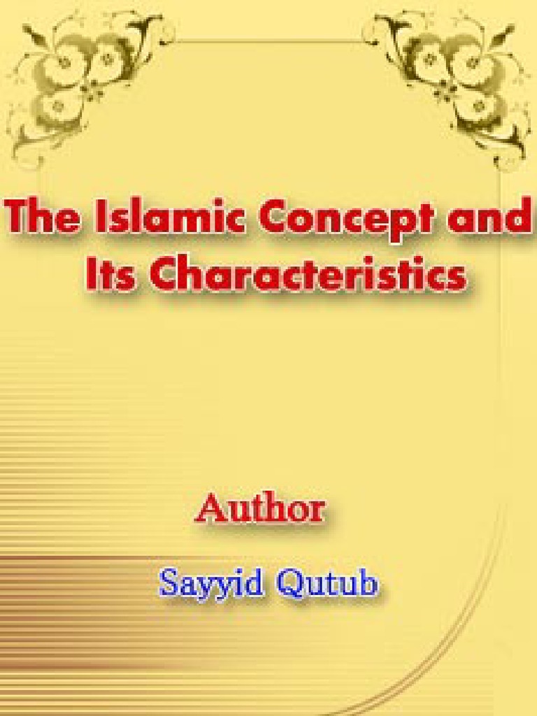 The Islamic Concept and Its Characteristics | PDF | Islam | Quran
