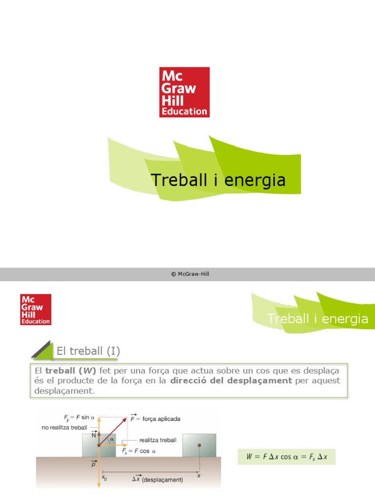 Presentació U5. - Treball I Energia | PDF